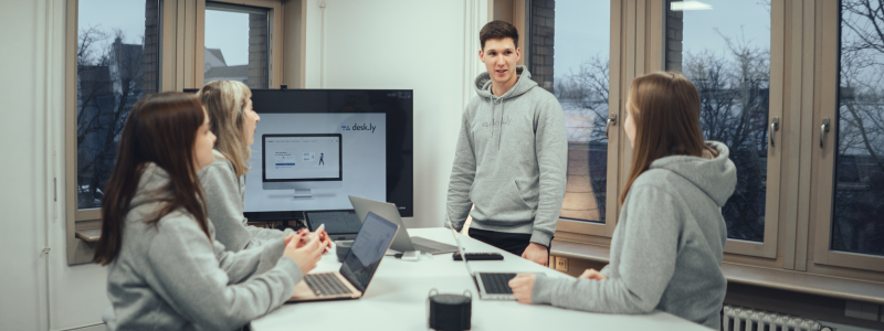 Flex Desk - Optimale Lösung für flexibles Arbeiten